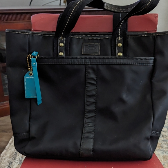 Coach | Bags | Coach Hampton Nylon Tote Bag | Poshmark